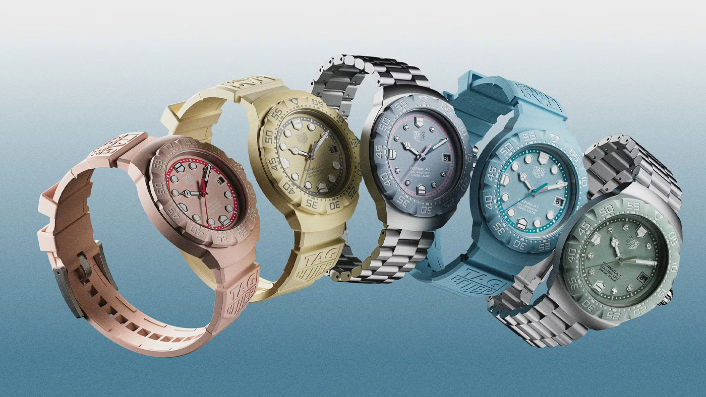 TAG Heuer Just Dropped 5 New Pastel Watches for Summer